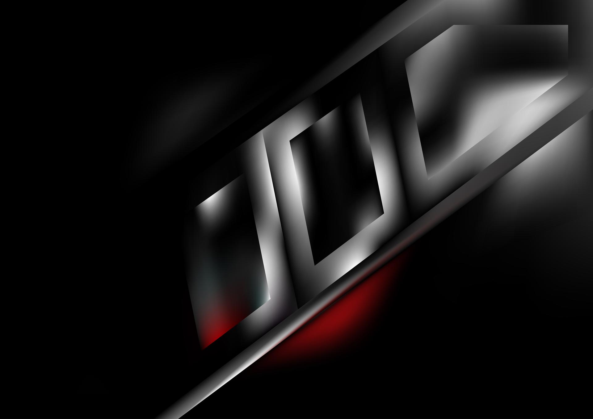 Abstract Black Grey and Red Background Design