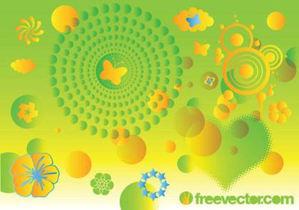 Spring Vector Background
