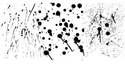 Free Vector Splatters SVG