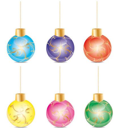 Christmas Vector Balls