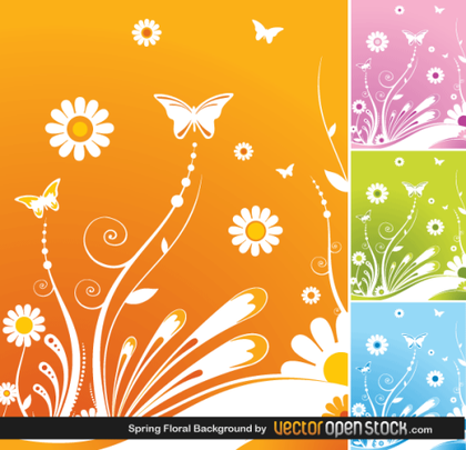 Spring Vector Background