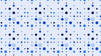 Blue Circle Abstract Pattern