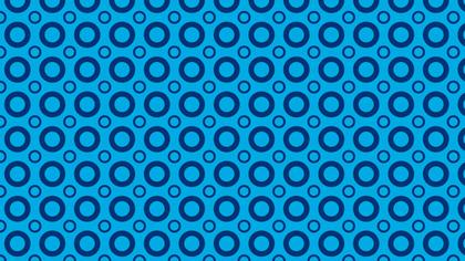 Free Download Blue Geometric Circle Pattern Vector Image
