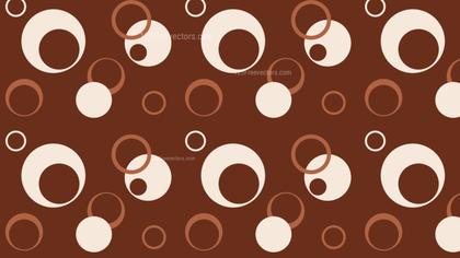 Brown Circle Pattern