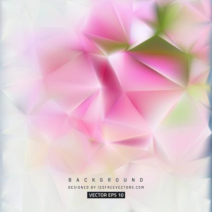 Light Pink Low Poly Background