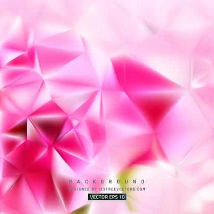 Light Pink Polygon Pattern Background