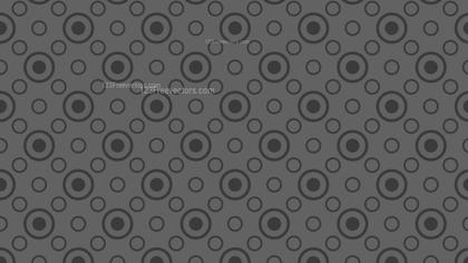 Dark Grey Geometric Circle Background Pattern Vector Image