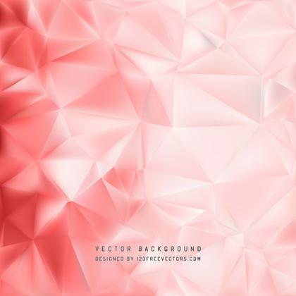 Abstract Light Pink Polygon Pattern Background