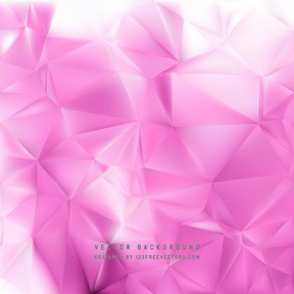 Abstract Pink Polygon Pattern Background