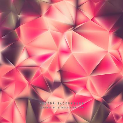 Pink Polygon Background