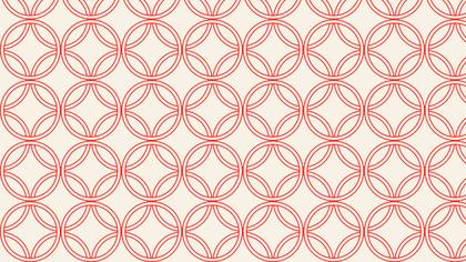 Free Download Red Geometric Circle Pattern Background