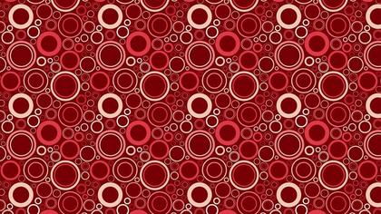 Free Download Dark Red Geometric Circle Background Pattern Vector Image