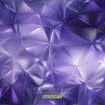 Dark Purple Polygon Triangle Pattern Background