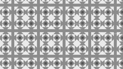 Grey Geometric Square Pattern