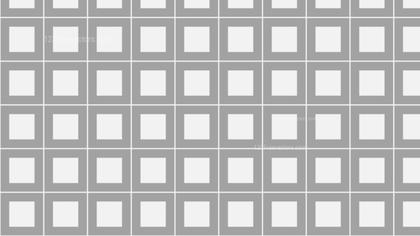 Grey Seamless Square Pattern Vector