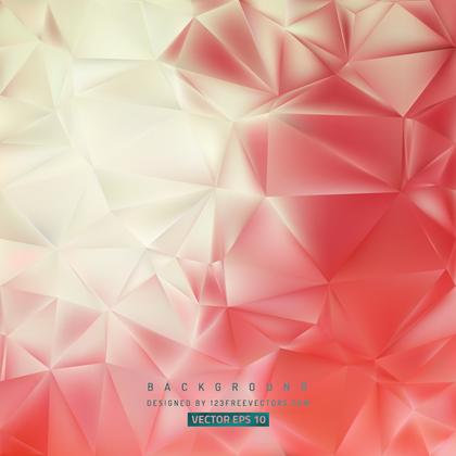 Light Red Polygon Pattern Background