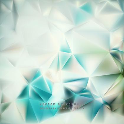 Abstract Turquoise Beige Polygon Triangle Background