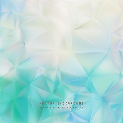 Abstract Light Turquoise Polygon Background