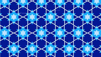 Blue Star Pattern