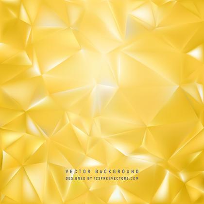 Abstract Yellow Polygon Background Template