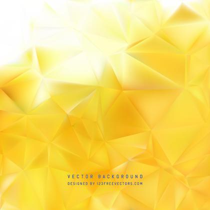 Yellow Polygon Pattern Background