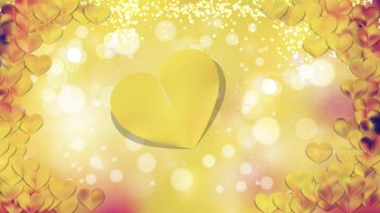 Orange Romantic Background