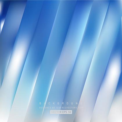 Abstract Blue Stripes Background Design