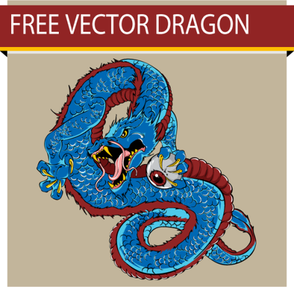 Dragon Vector Image