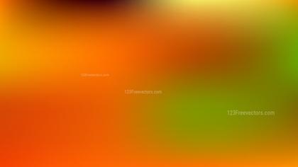 Orange and Green PowerPoint Background