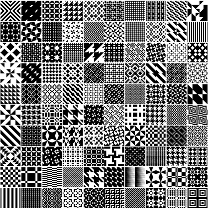 Tile Design Patterns Vector Free