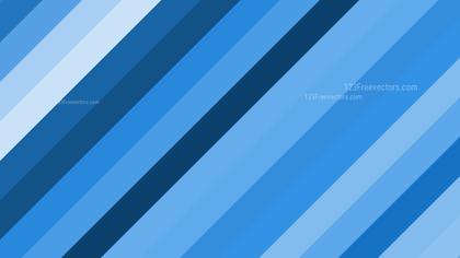 Blue Diagonal Stripes Background Vector Graphic