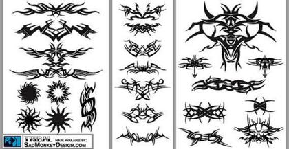 Free Tribal Vector Clip Art