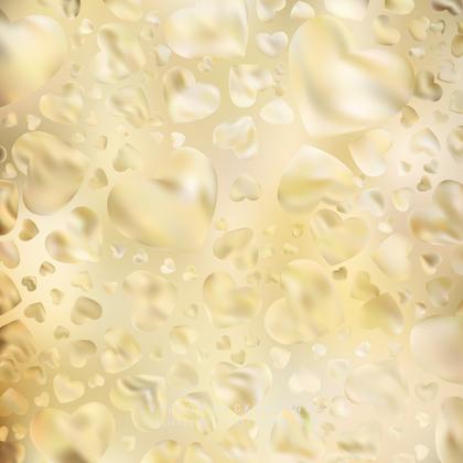 Beige Heart Background