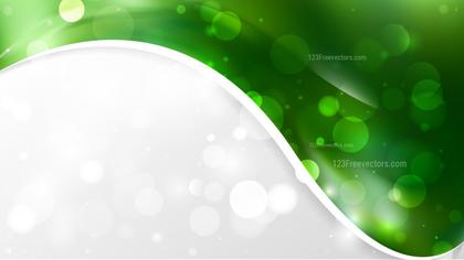 Abstract Dark Green Wave Business Background Vector Image