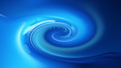 Abstract Blue Swirl Background