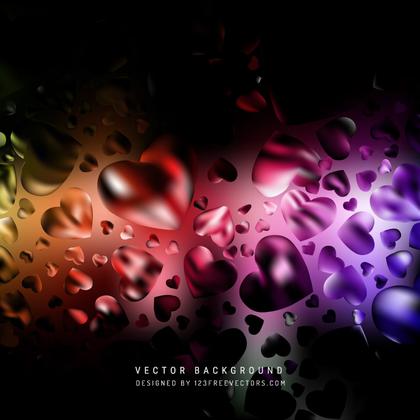 Colorful Valentine Background