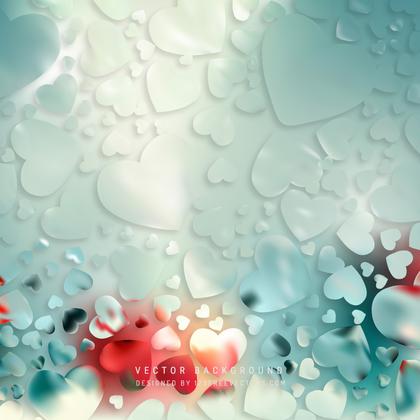 Light Color Heart Background