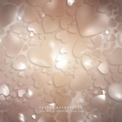 Light Color Heart Background