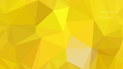 Abstract Gold Polygonal Triangular Background
