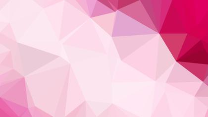 Free Download Abstract Geometric Pink Polygon Background