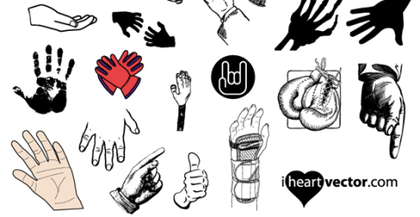 Hands Free Vector Pack