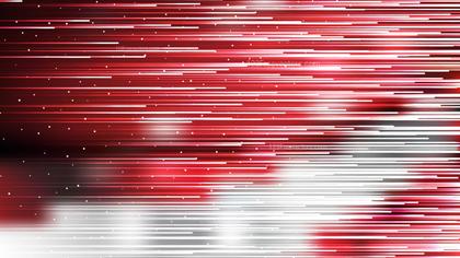 Abstract Red Black and White Horizontal Lines Background Image