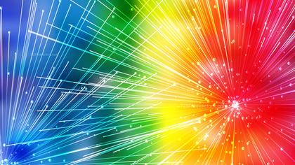 Abstract Crossing Random Lines Colorful Background Vector Illustration