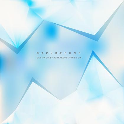 Abstract Light Blue Triangular Background