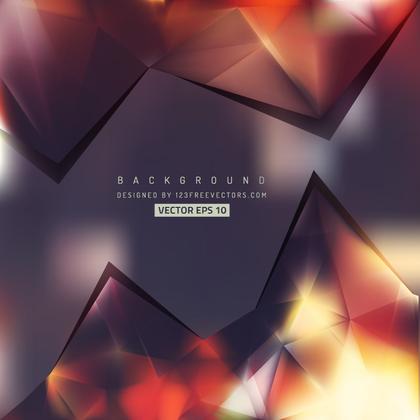 Abstract Dark Color Polygonal Triangular Background