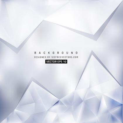 Abstract Gray Polygonal Triangular Background Template