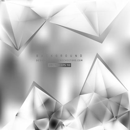Gray Geometric Triangle Background