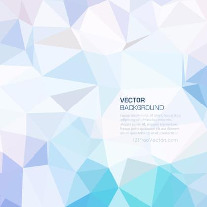 Blue Geometric Polygon Background Graphics