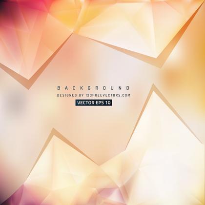 Light Orange Triangular Background Template