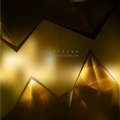 Black Orange Triangular Background Design